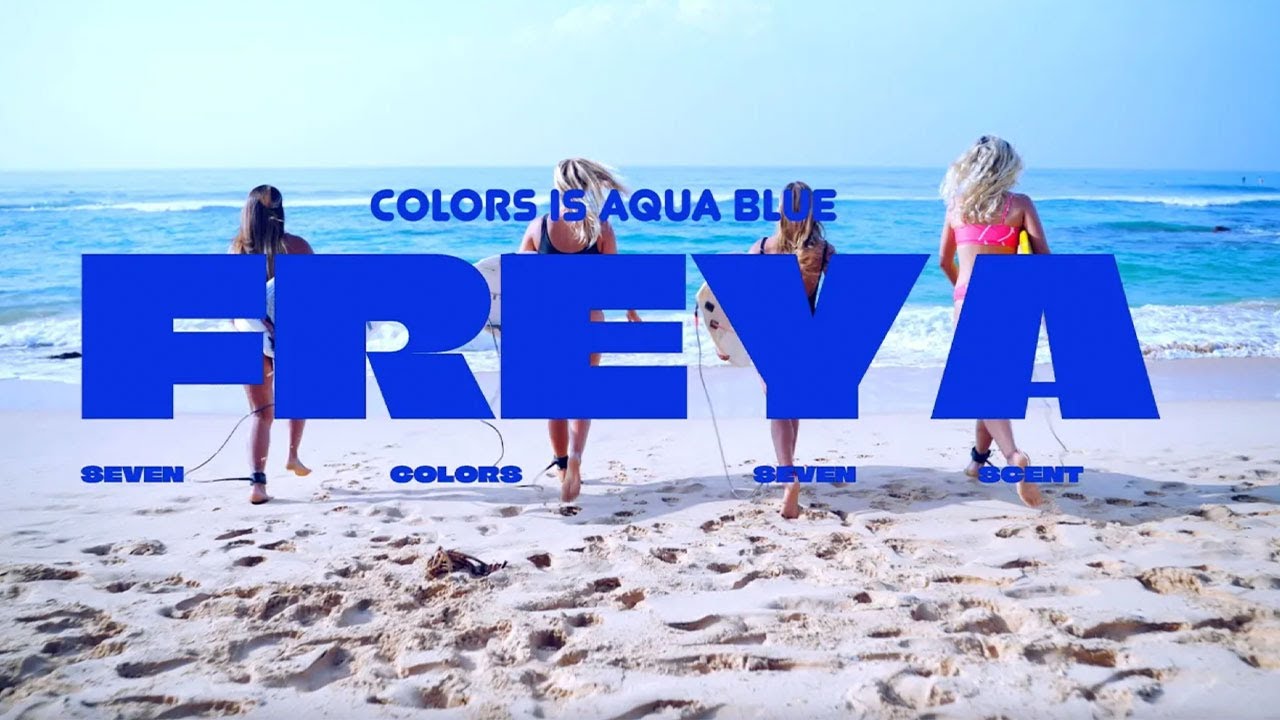 7 colors 7 scents Perfume Freya - Color Concept by Aqua Blue - YouTube