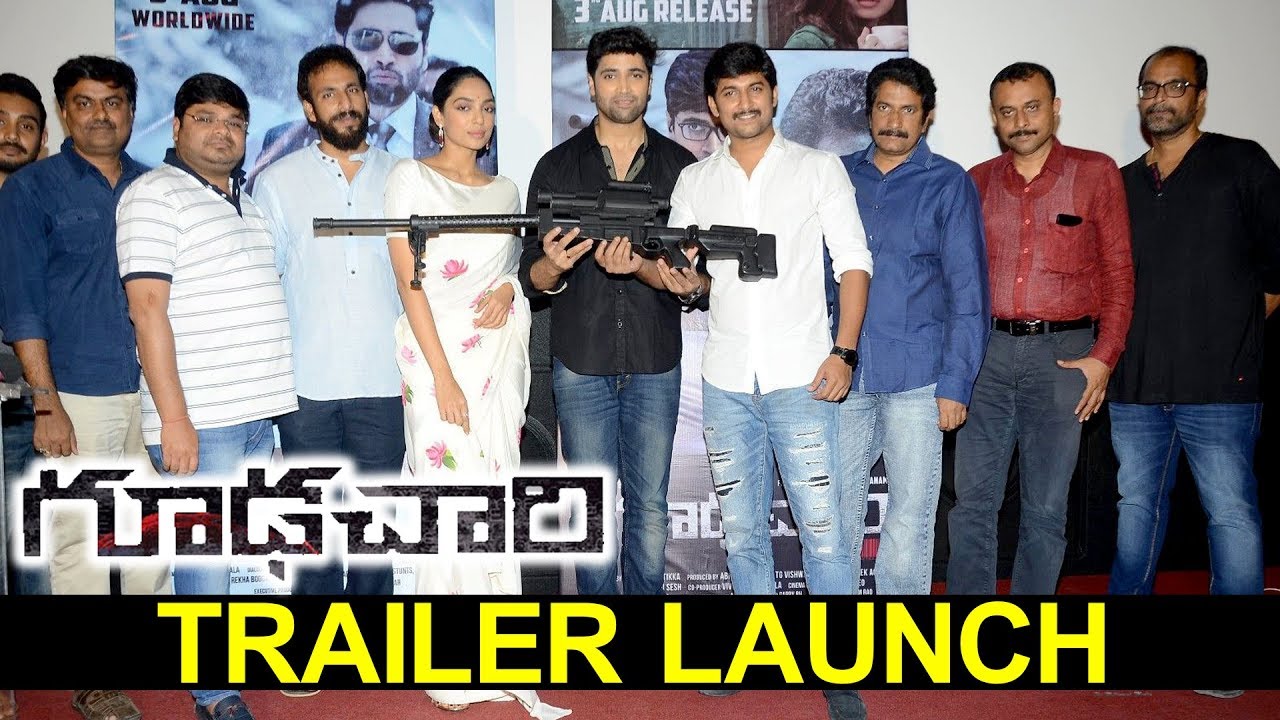 Gudachari Movie Trailer Launch By Hero Nani | Adivi Sesh - YouTube