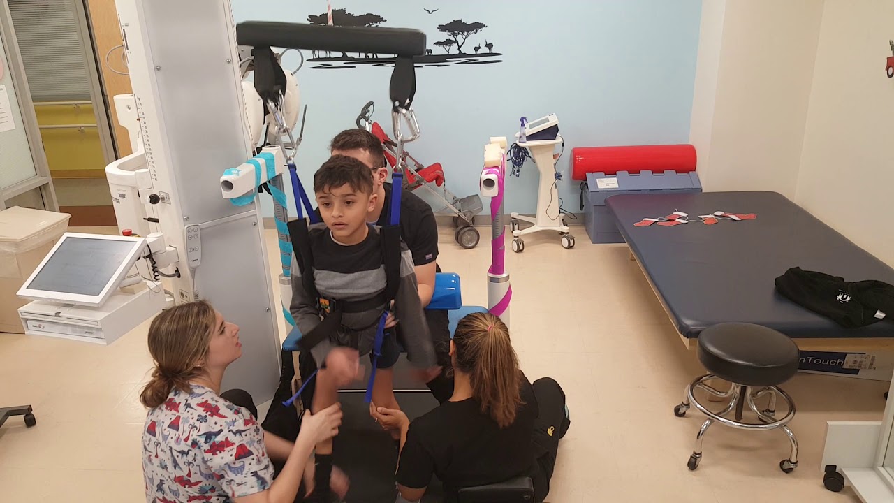 St. Mary's Hospital Locomotor Therapy 12/30/19 - YouTube