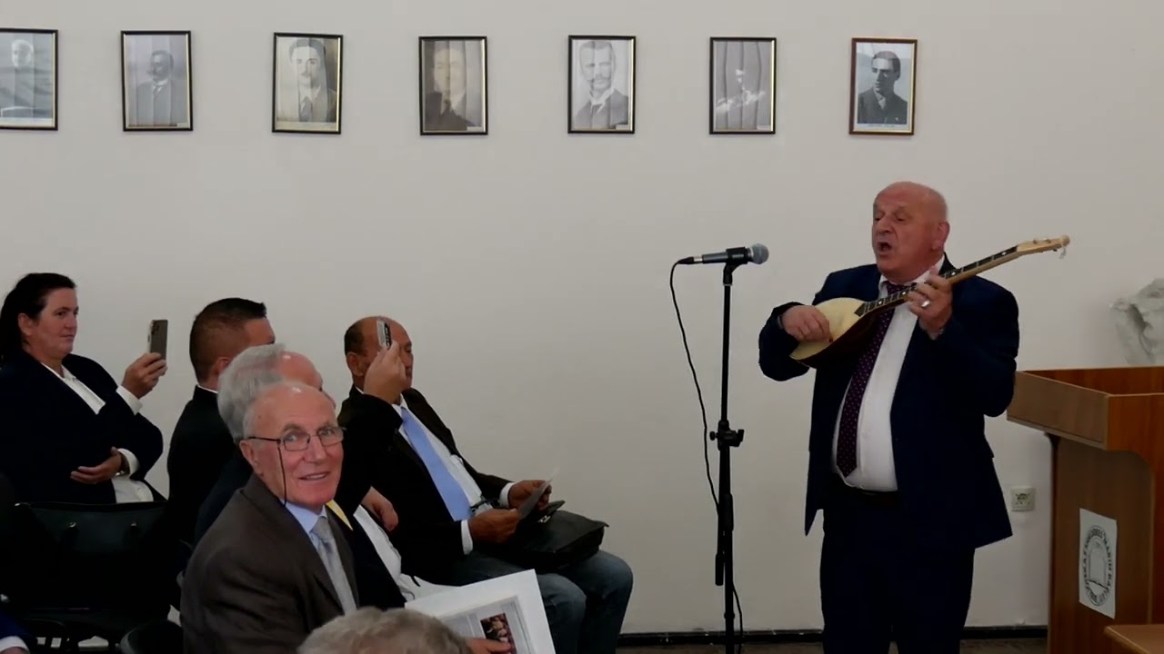 @🇦🇱Gjergj Kastrioti nga Gjon Frroku pershendet koferencen shkencore ...