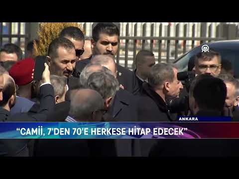 ERDOĞAN, HACI İBRAHİM CAMİİ AÇILIŞINDA