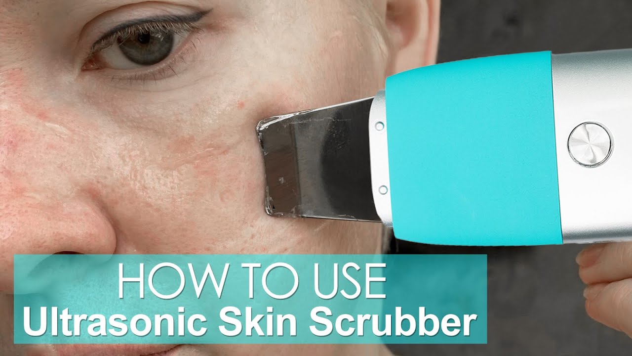 How to Use Rxmoor Ultrasonic Skin Scrubber？| A New Way to Exfoliate and ...