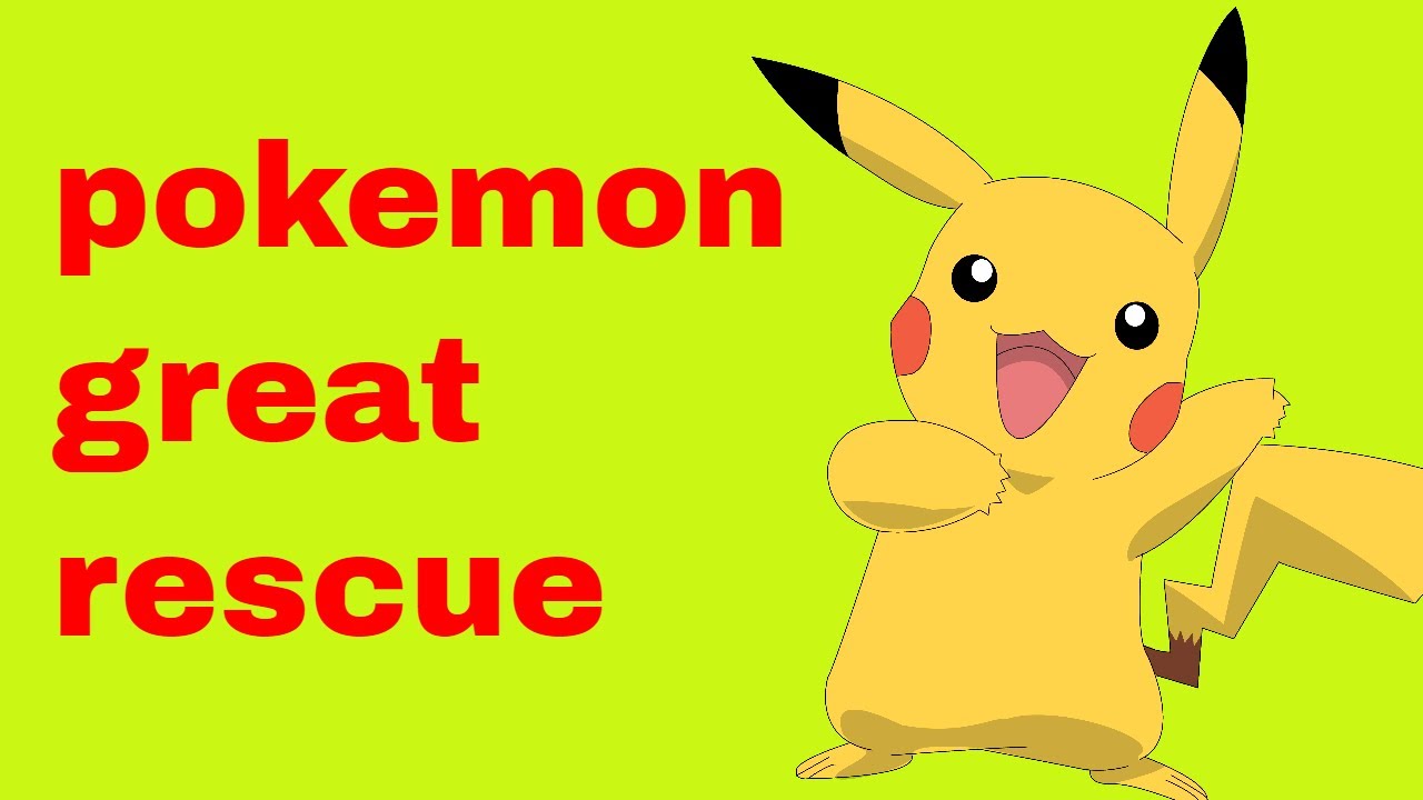 🎮 I hurt pikachu accidently | Pokemon Great Rescue - YouTube