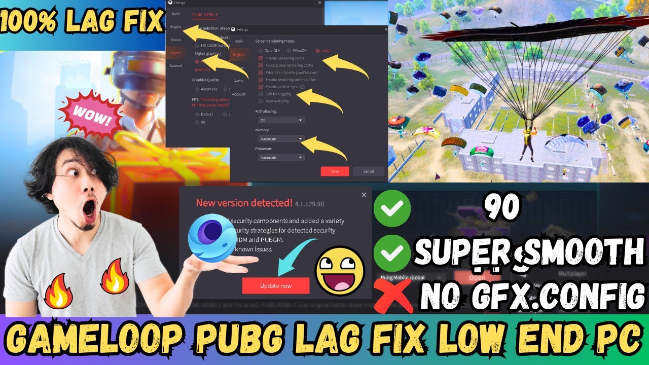 GameLoop Lag Fix: The Ultimate Settings to Stop Lag! | YouTube First ...