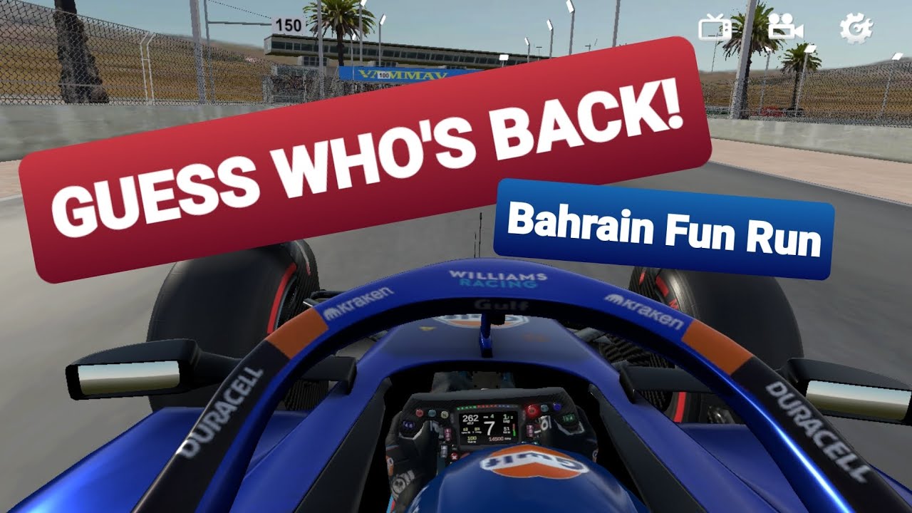 I'M BACK!!! Bahrain Fun Run! 🏁🏎 - YouTube