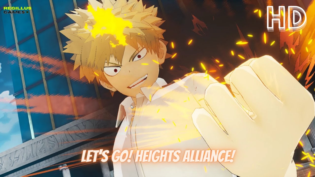 Katsuki Bakugo - Let's go! Heights Alliance! - My Hero One's Justice 2 ...