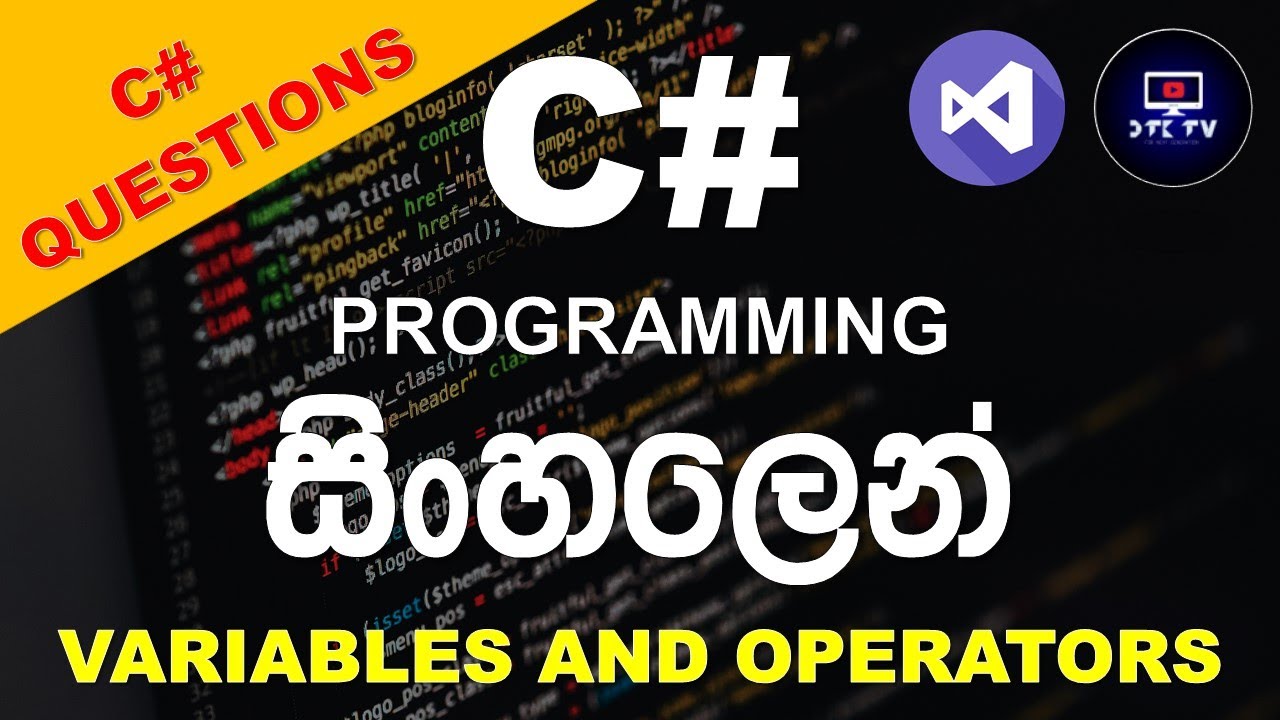 Writing programs using variables and operators in C# Programming in ...