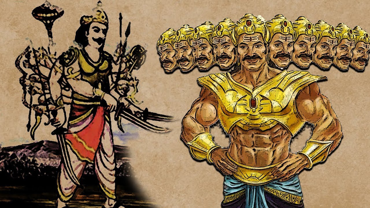 रावण को राम से पहले भी इस वीर ने धूल चटा दी थी // ravana fight with ...