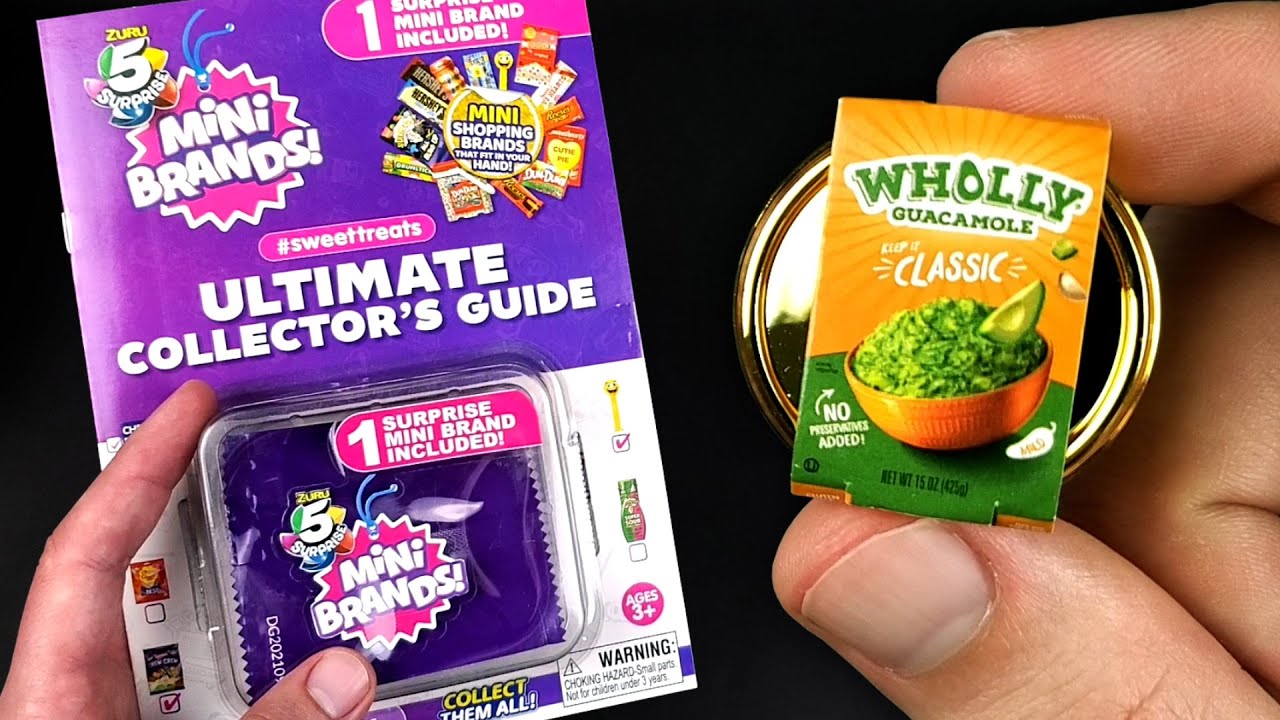 Opening the Mini Brands Ultimate Collector's Guide - YouTube