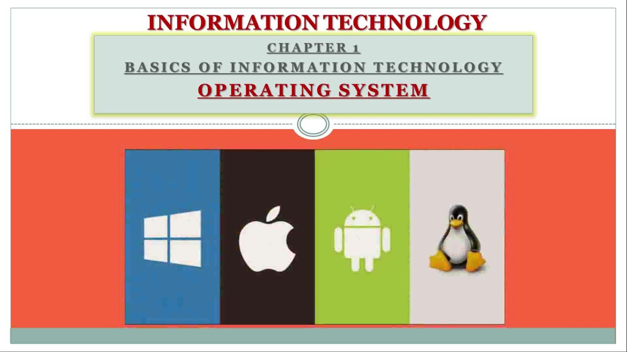 Marathi | STD 11th | Operating System | Chapter 1 Basics of Information ...
