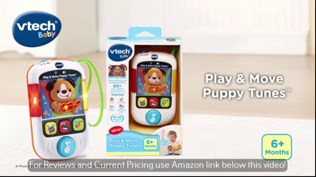 VTech Play & Move Puppy Tunes HDVSN - YouTube