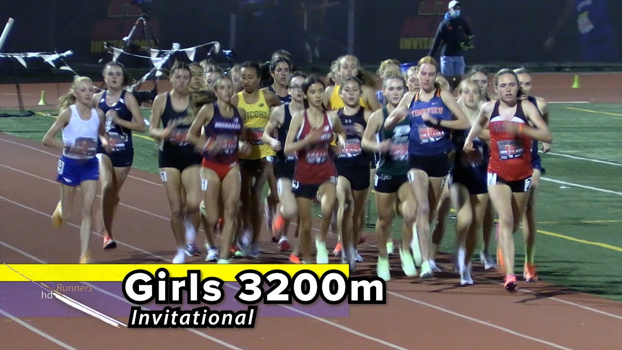 2022 TF - Arcadia Invite - 3200 Meters (Girls, Invite) - YouTube