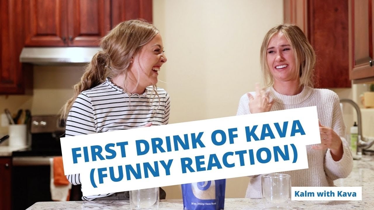 First Drink of KAVA! (Funny Reaction) - YouTube