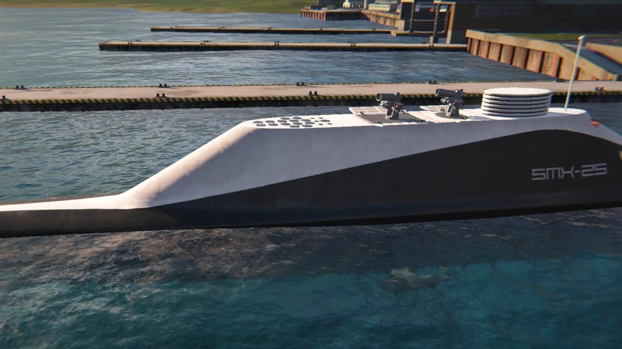 Modern Warships: SMX-25 submarine in action. - YouTube