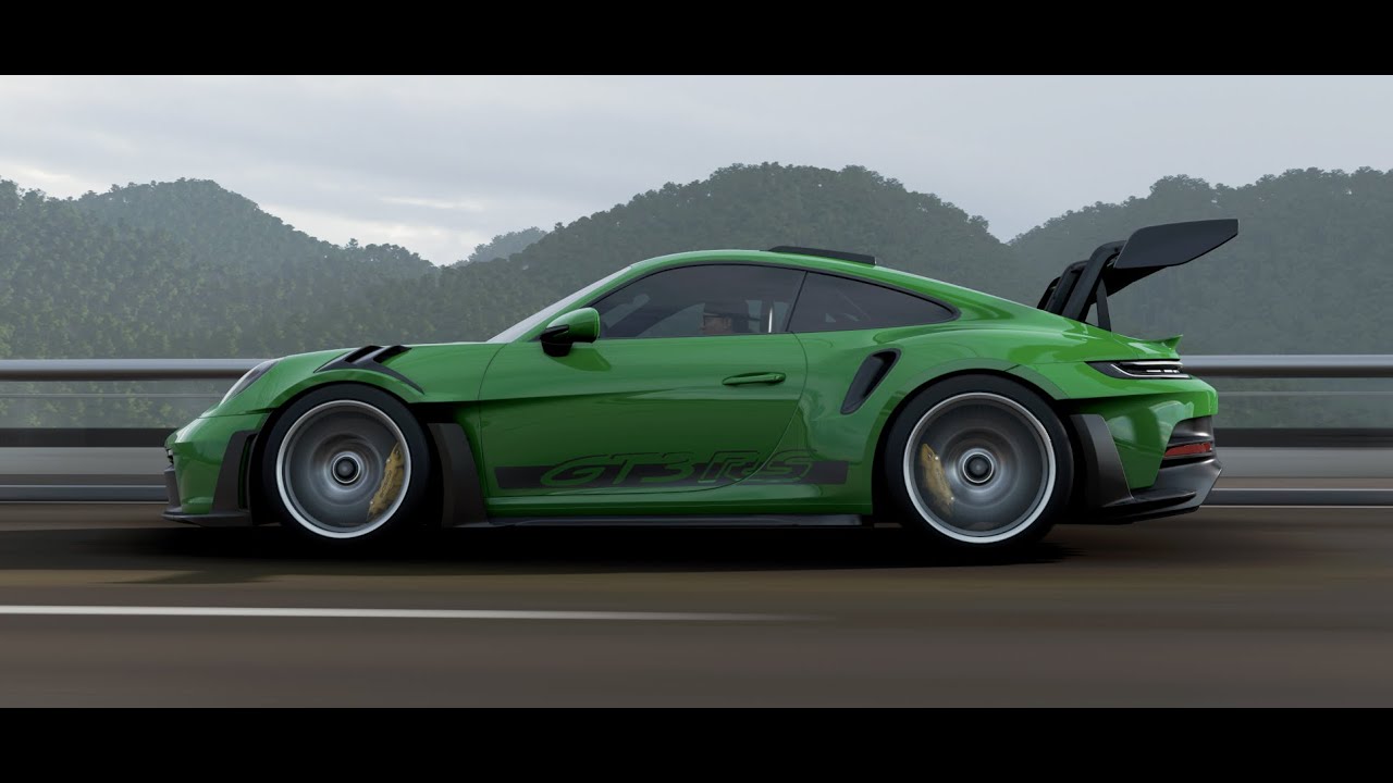 Driving The Porsche 911 GT3 RS (FH5) - YouTube