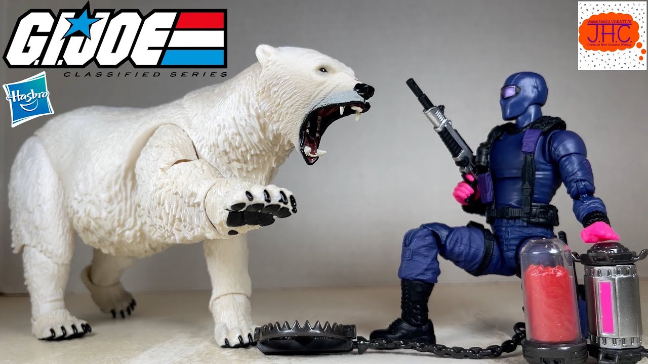 CENSORED? GI Joe Classified Series MASS Device Snake Eyes & Polar Bear ...