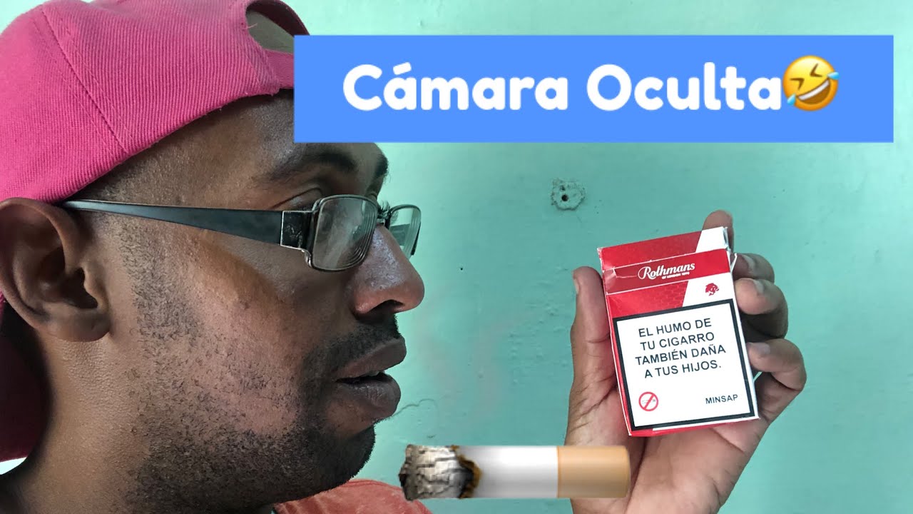 😂CÁMARA OCULTA: EL CIGARRO 🚬 - YouTube