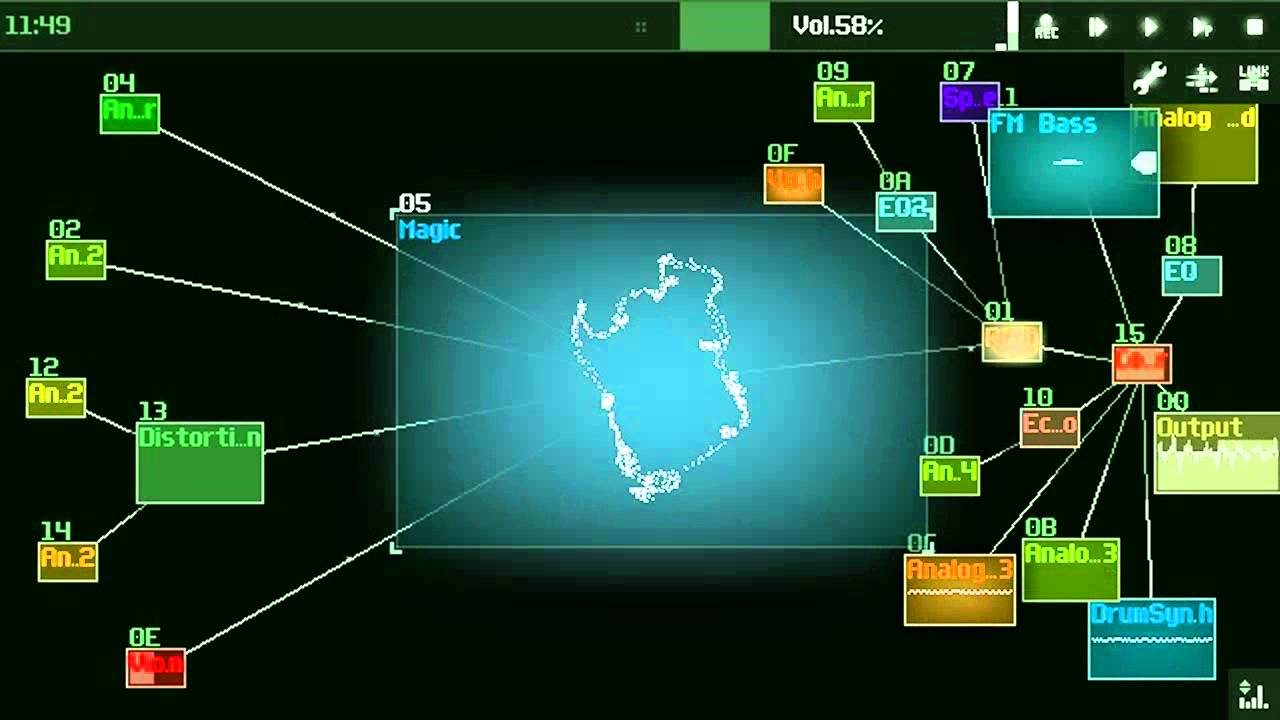SunVox: Silence Artifacts (Phase Scope Demo by NightRadio) - YouTube