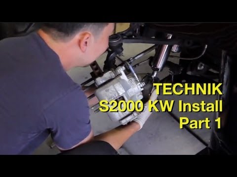 How to lower a Honda S2000 1 of 2 - Technik - YouTube