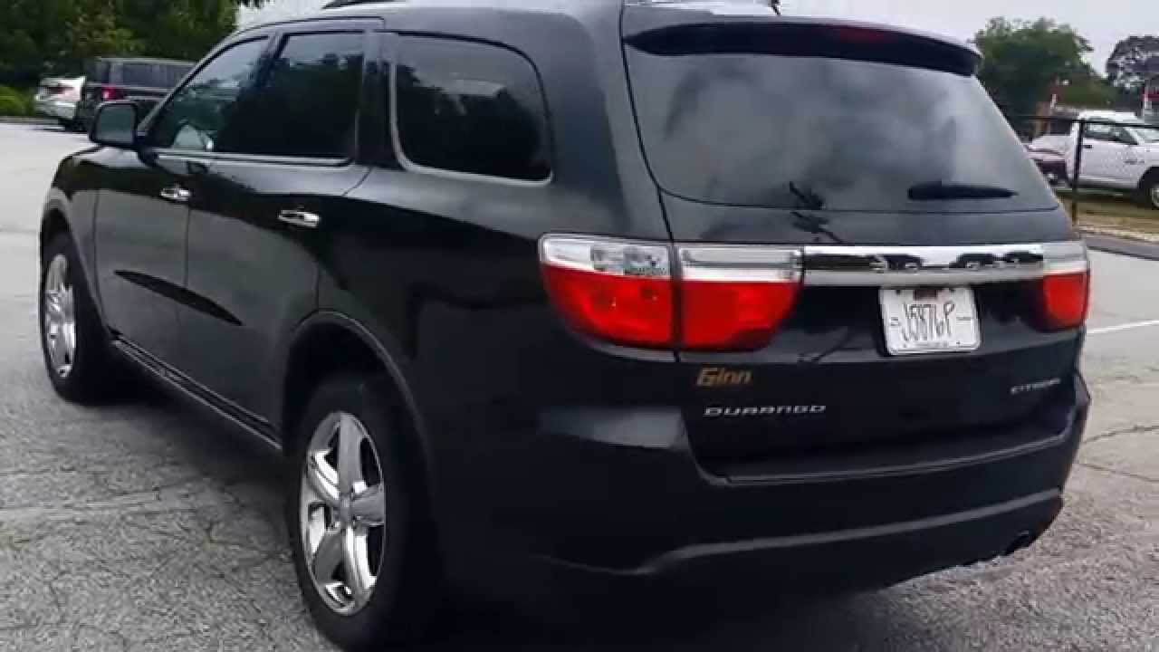 2012 Dodge Durango Citadel SUV Loaded at Ginn Chrysler Jeep Dodge in ...