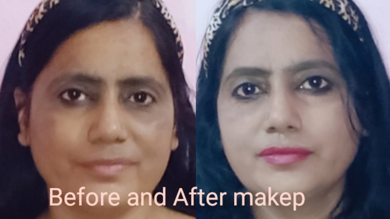 Simple makep and beautiful makep with 5 product - YouTube