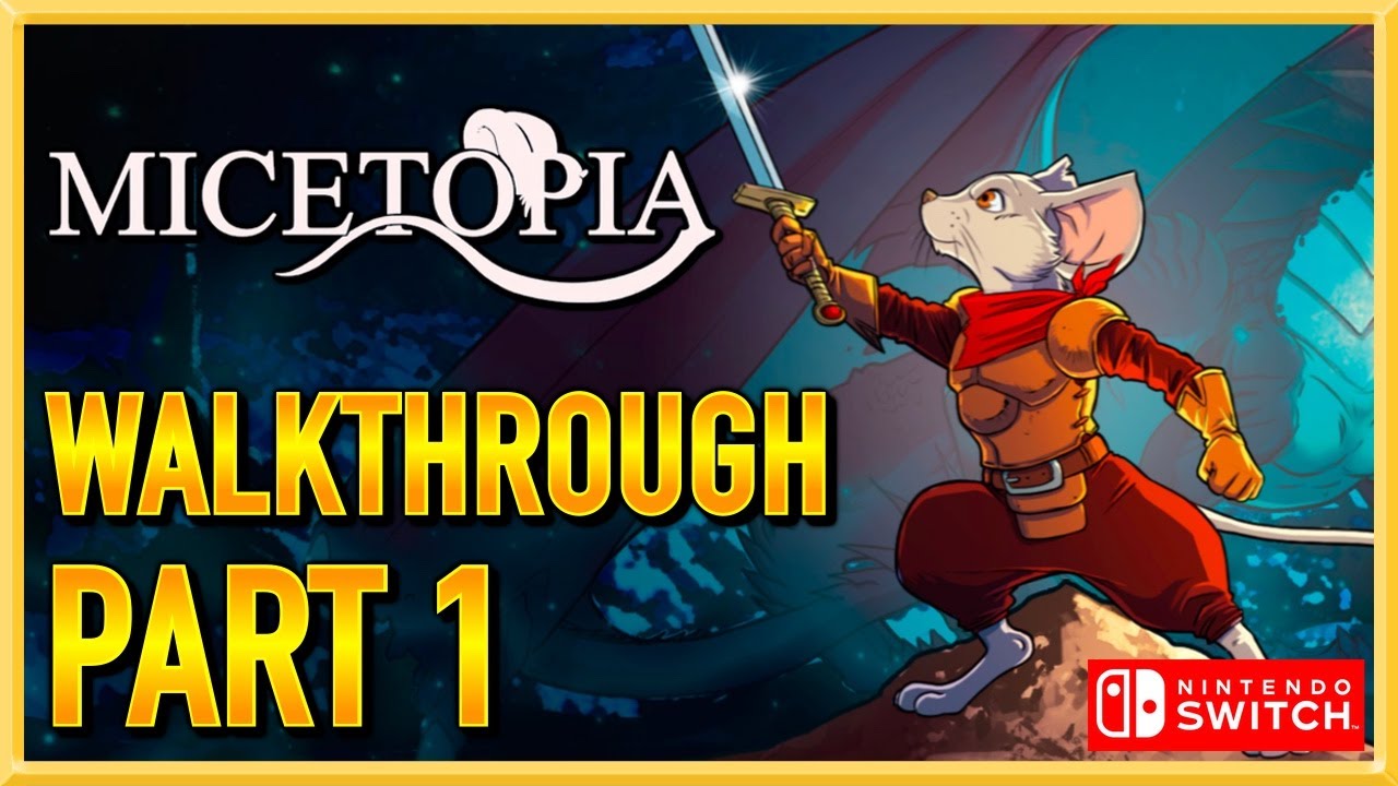 Micetopia - Walkthrough - Gameplay - Let's Play - Switch - Part 1 - YouTube