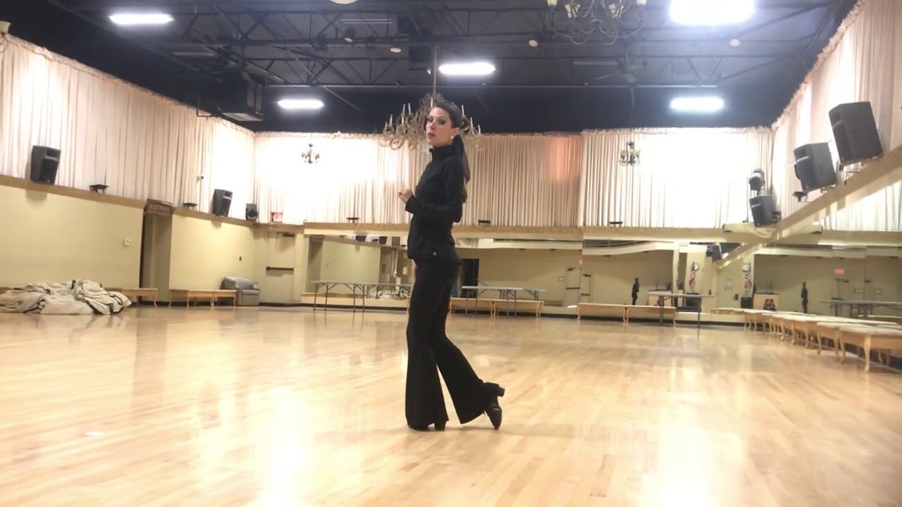 How to Dance a Reverse Pivot in Quickstep - YouTube