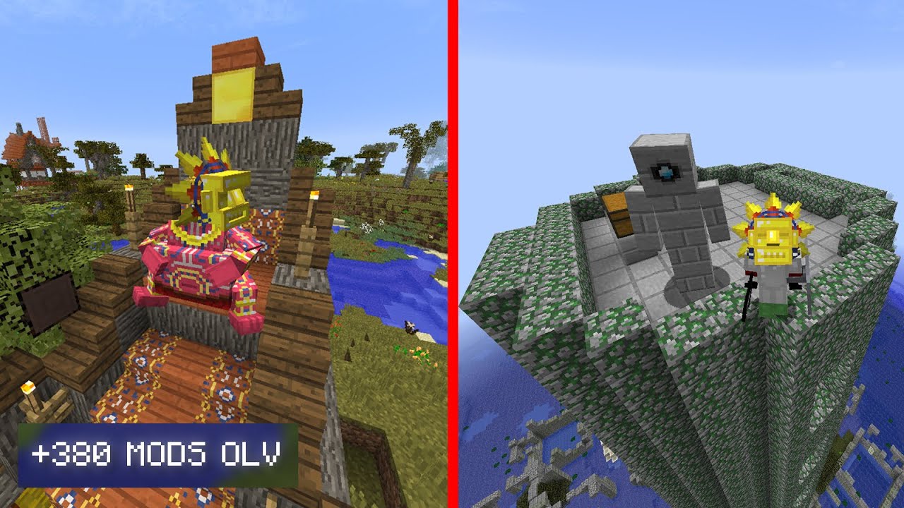 MINECRAFT pero con TODOS los MODS que EXISTEN T2! - PARTE 2 - YouTube