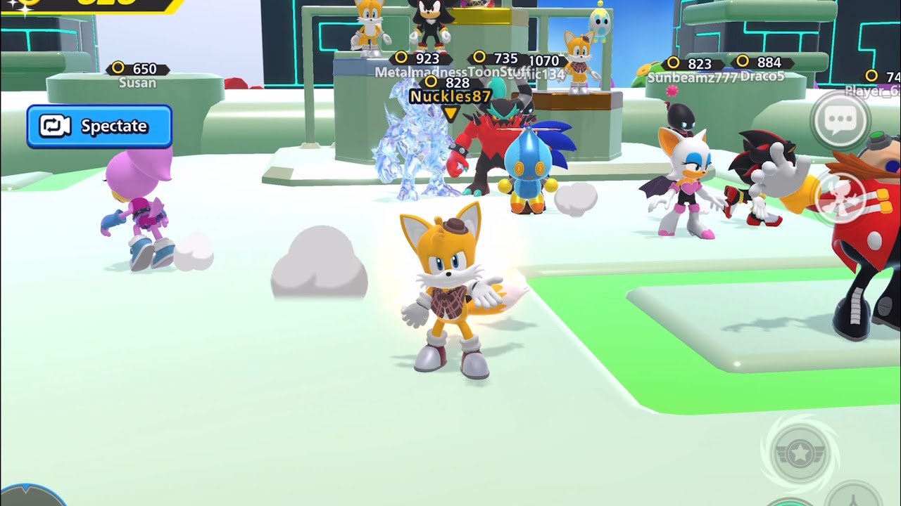 Sonic Rumble Beta Session 3 - Detective Tails & Riders Amy Get Into The ...