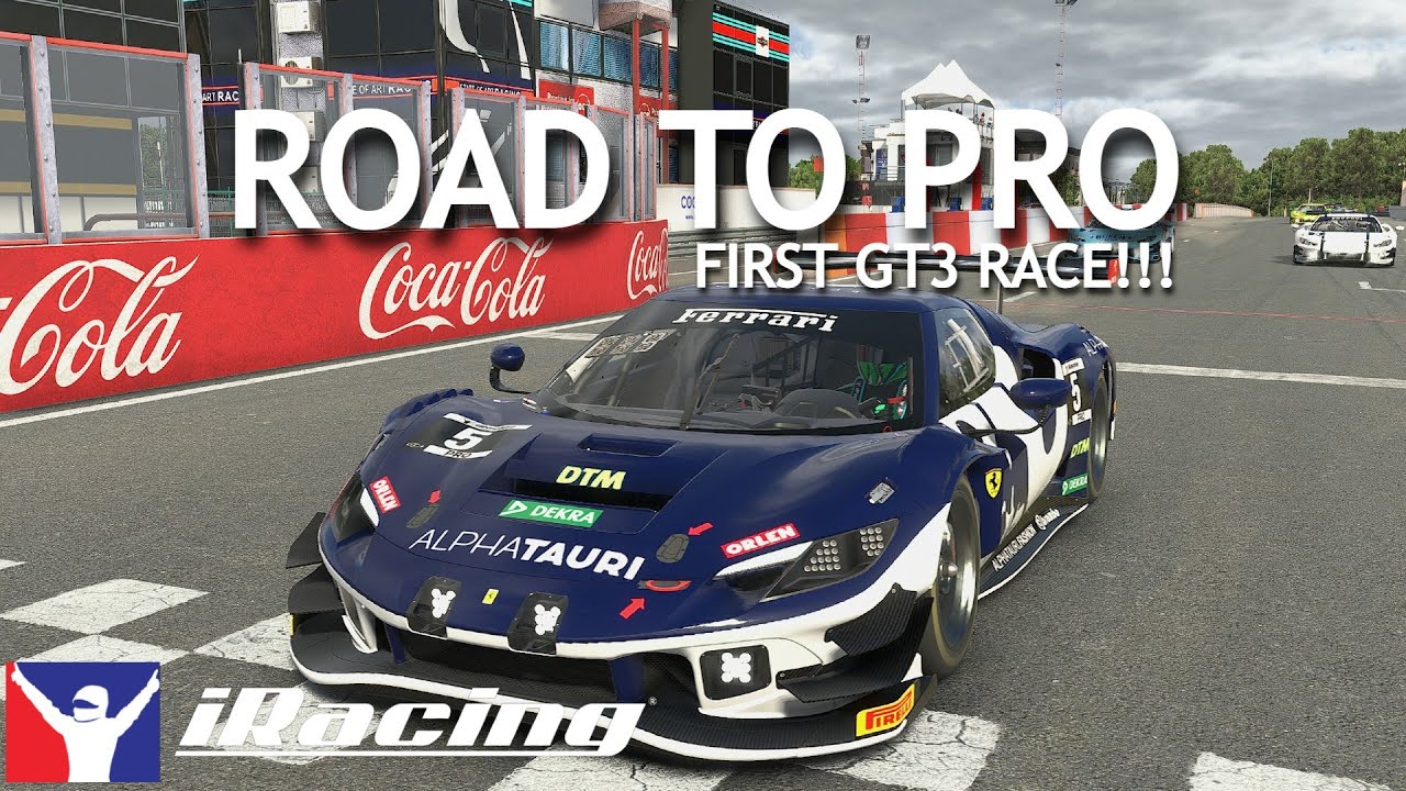First GT3 Race In This Series On iRacing!! (Road To Pro Ep7) - YouTube