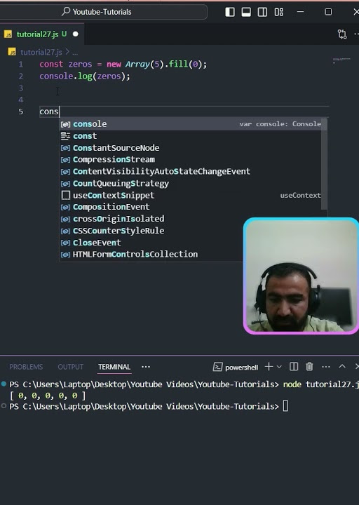 Array Fill Method In Javascript Javascript Programming Coding 0544