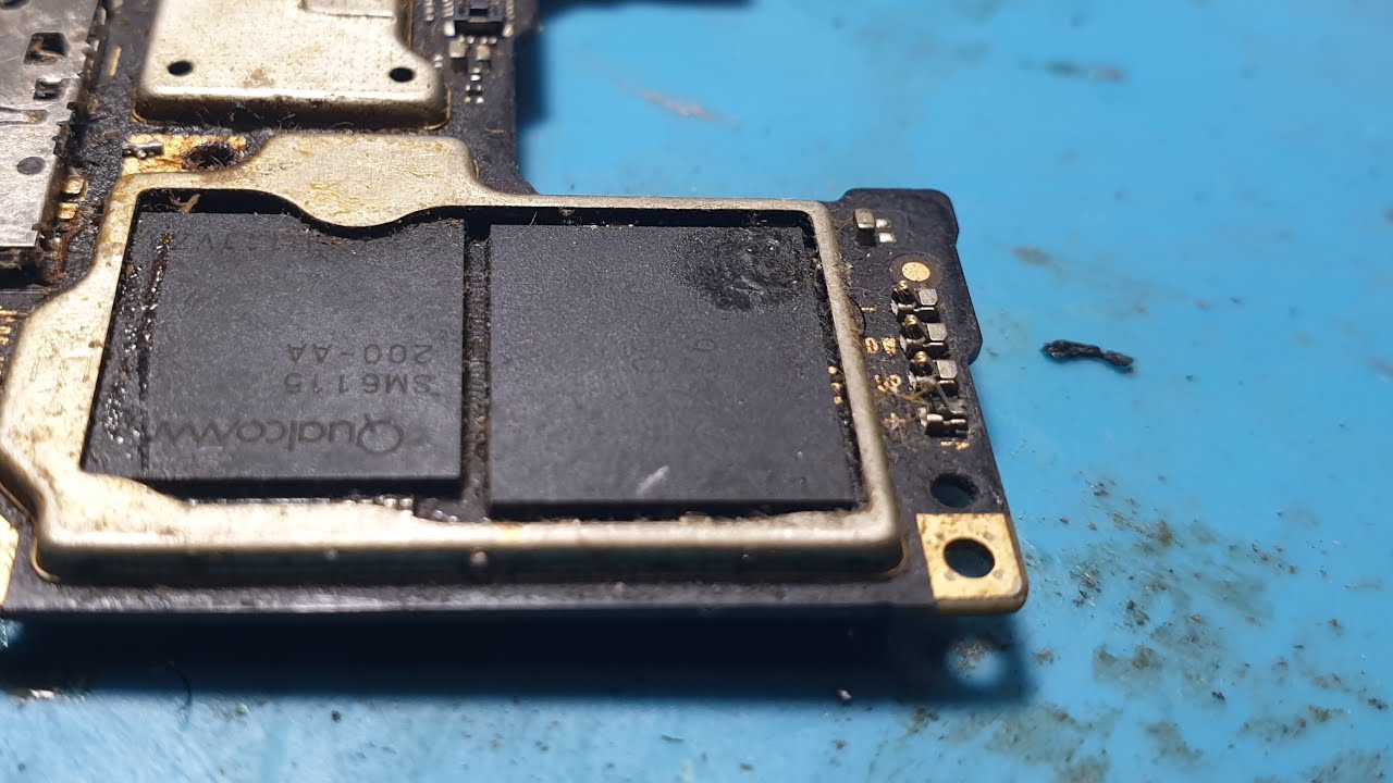 poco m3 cpu reball - YouTube