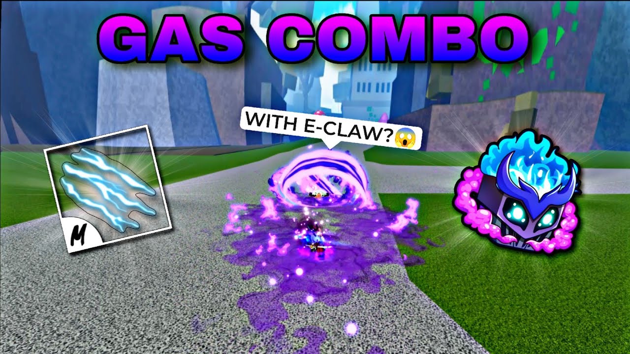 Gas combo with Electric claw and Cdk in Blox Fruits - YouTube