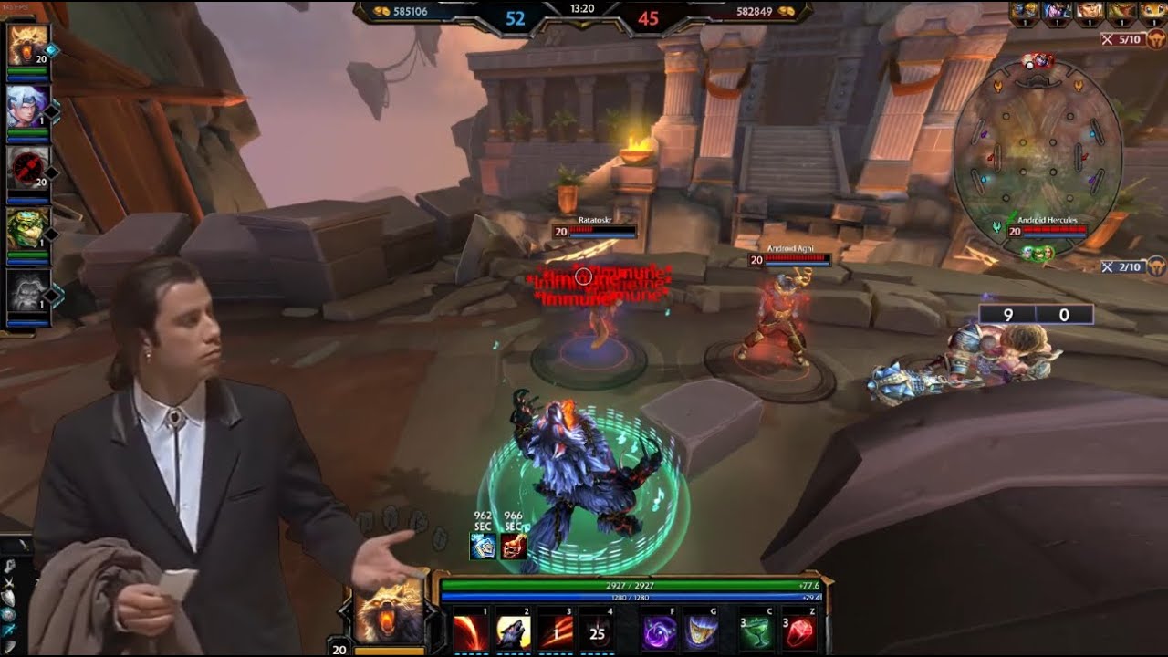 Fenrir has entered the shadow realm - YouTube