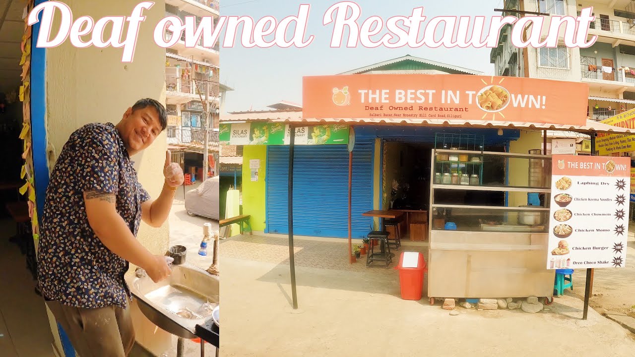Deaf owned Restaurant || Best in town || @TheAKO07vlog - YouTube