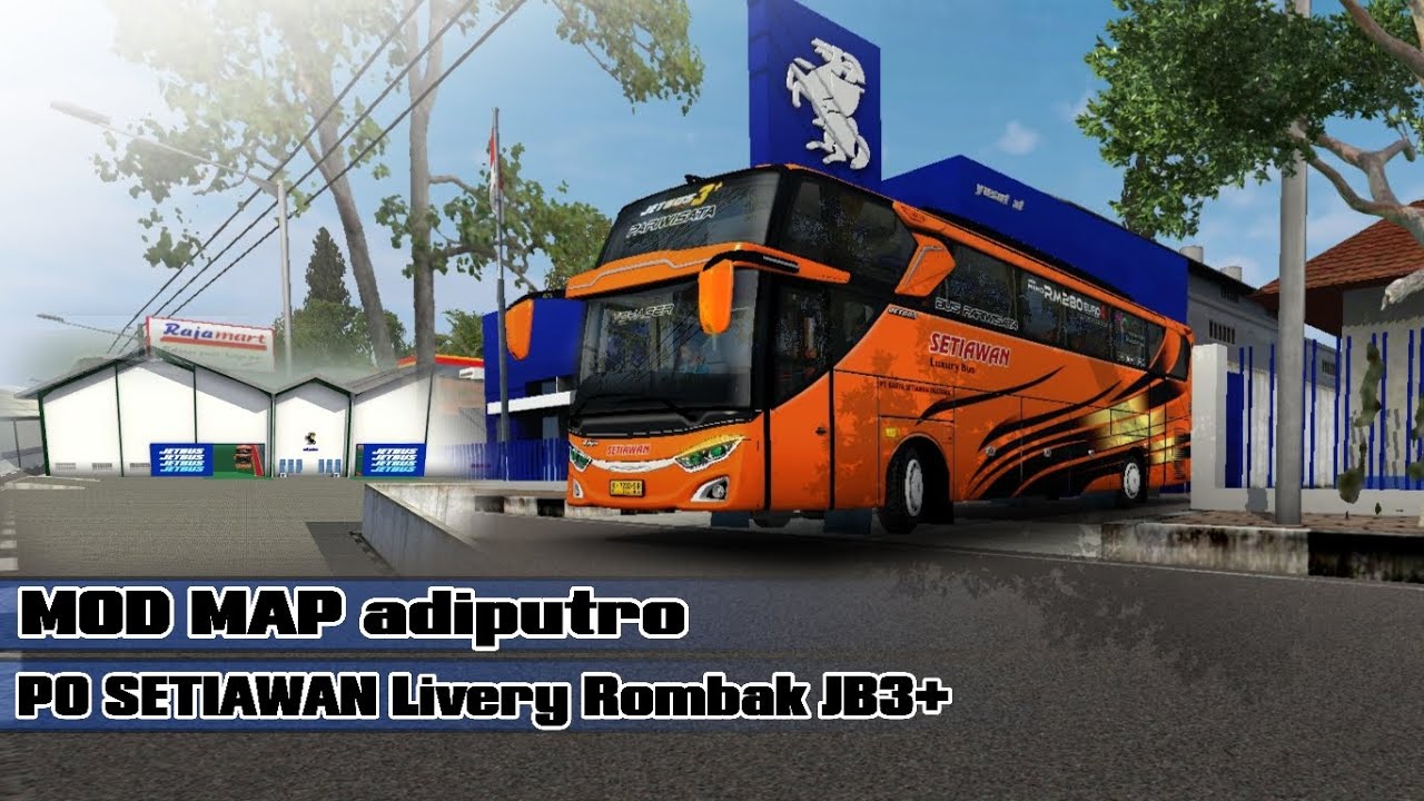 Rilis Livery Po.SETIAWAN || kodename rombak JB3 MN X RPC Bussid v.3.7.1 ...