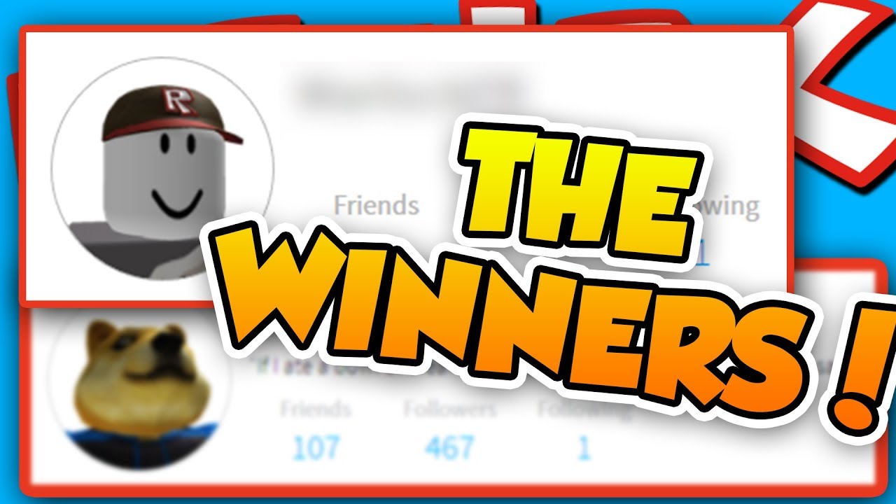 THE WINNERS OF THE 50k ROBUX GIVEAWAY ARE.... (10 WINNERS) - YouTube