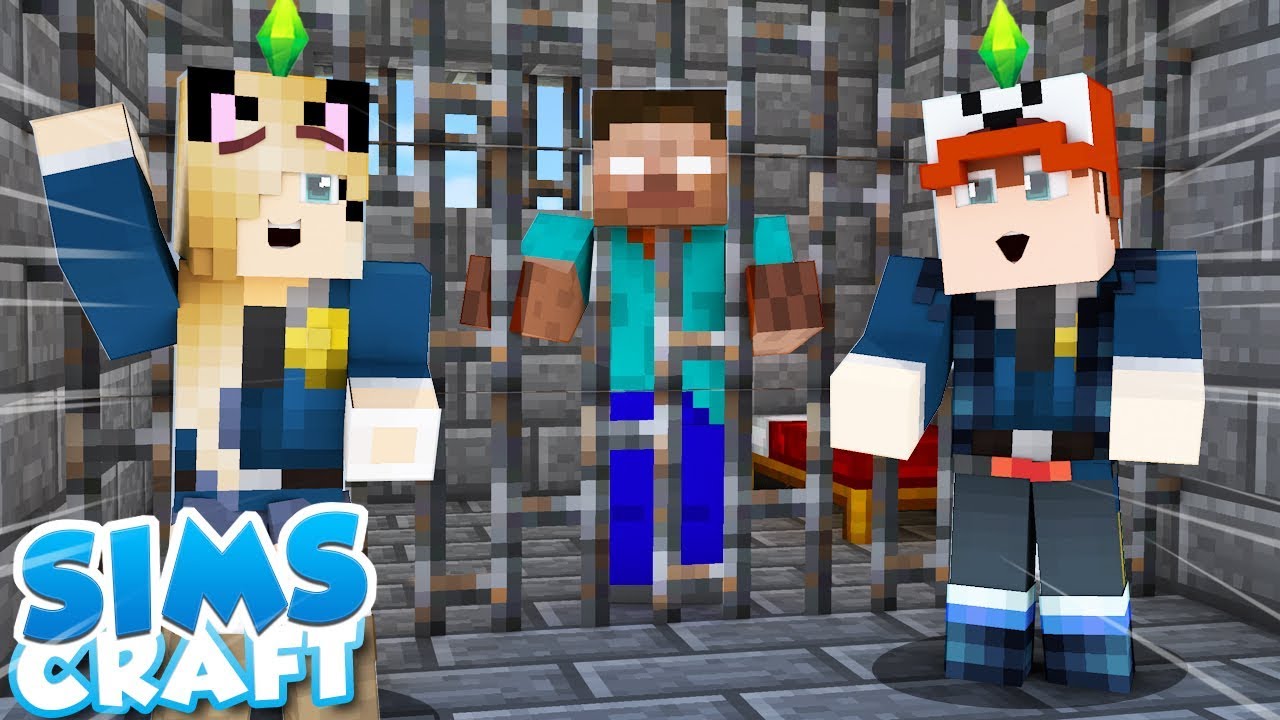 MINECRAFT ŻYCIE #55 - ZAMKNĘLIŚMY HEROBRINE W WIĘZIENIU! | Vito i Bella ...