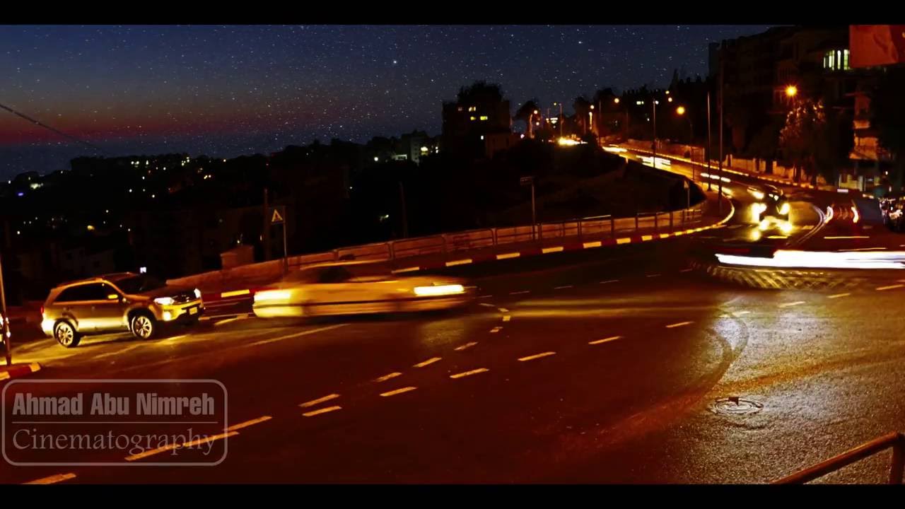 Sleepless Night Time-lapse - Ramallah - 4k - YouTube