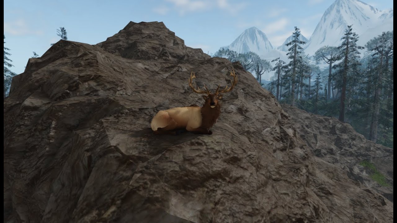 Wolf Pack hunts Elk! | Cenozoic Survival | Roblox - YouTube