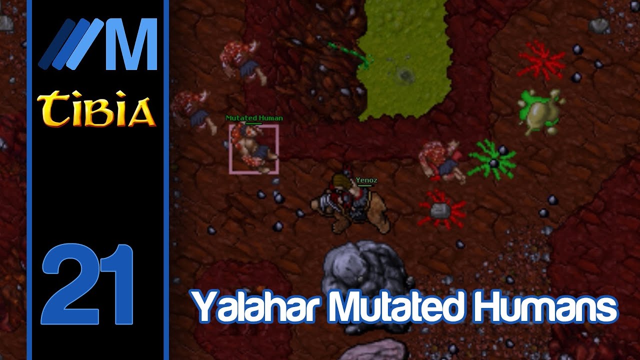 Tibia - #21 - Elite Knight - Yalahar Mutated Humans - YouTube