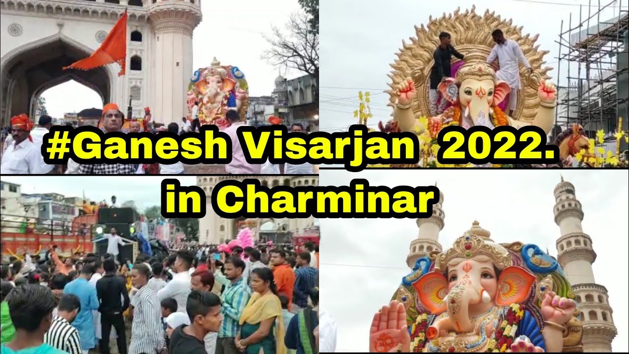 The procession of Ganesh passing Nayapool Bridge. #Ganesh Visarjan ...