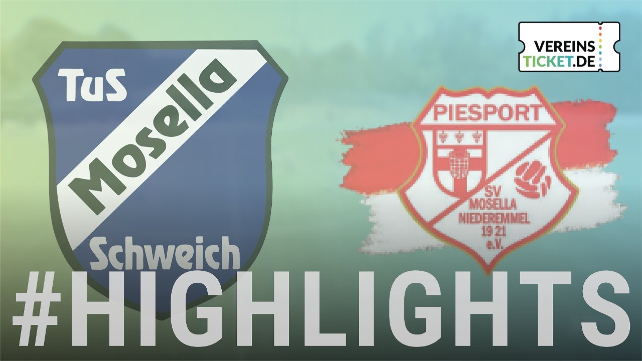 TuS Mosella Schweich - SV Niederemmel I Bezirksliga West Herren 11 ...
