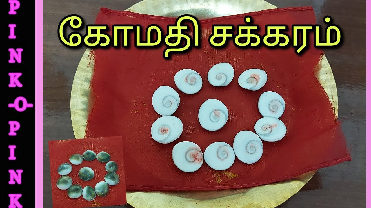 GOMATHI CHAKRAM || BENEFITS & USES || HOW TO USE GOMATHI CHAKRA POOJA ...