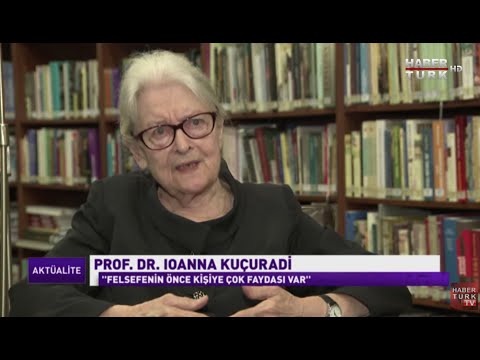 Prof. İoanna KUÇURADİ. Aktüalite, 2016 Kitap Fuarı \