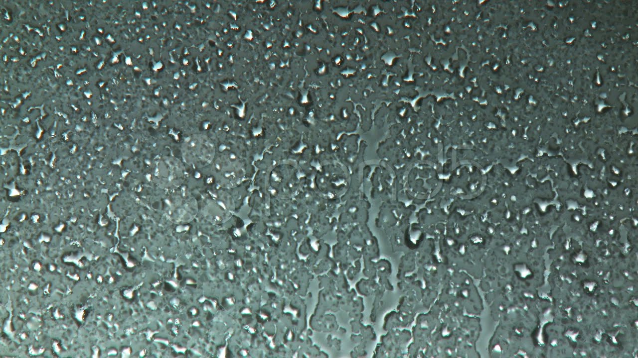 Wet Glass Texture 01. Stock Footage - YouTube