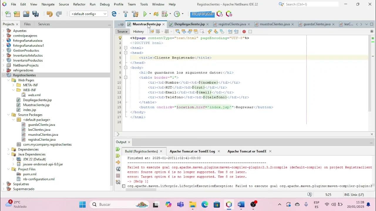 examen programacionweb - YouTube