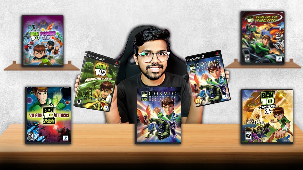 I Played Every BEN 10 game in ONE VIDEO - YouTube