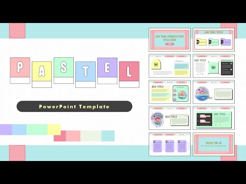 Pastel_Simple Template l Aesthetic PPT #1 #powerpointtemplate #presentation