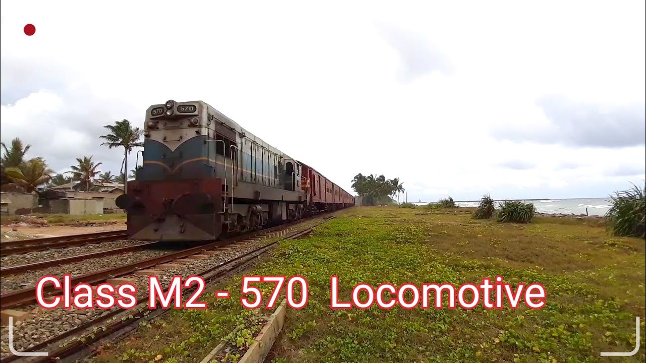 Class M2 - 570 -- Alberta -- Locomotive hauling Mixed Train in Coastal ...